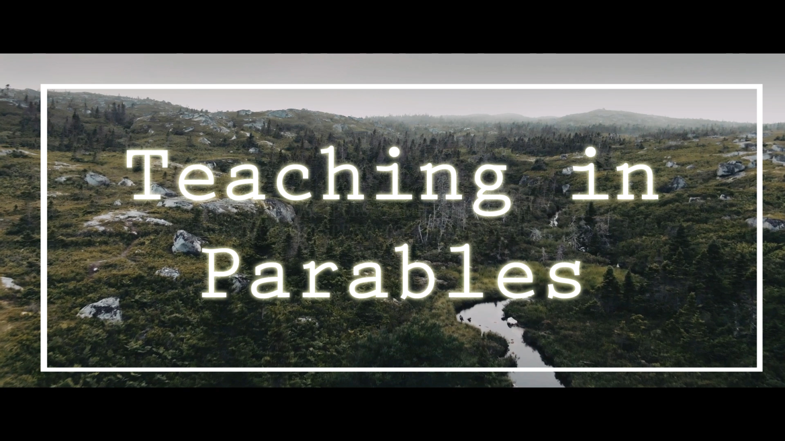 Parable of the Net / Matthew 13:47-50 - First Christian Church of Perry